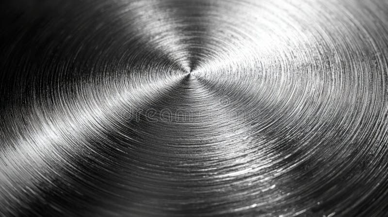 Minimalist Brushed Metal Texture in Soft Silver, Creating Sleek ...