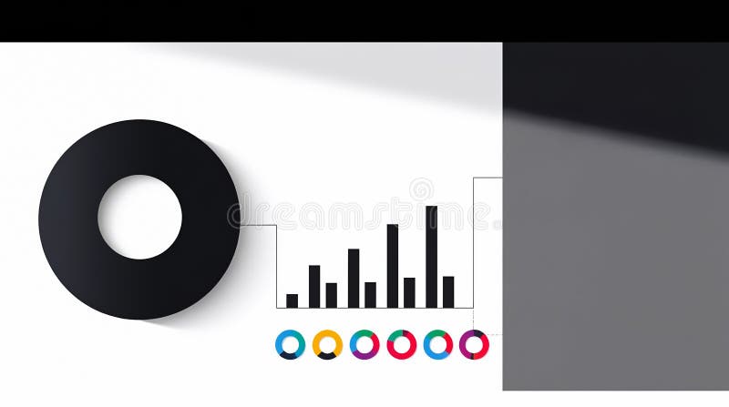 Minimalist Business Analytics Dashboard with Donut Chart and Bar Graph ...