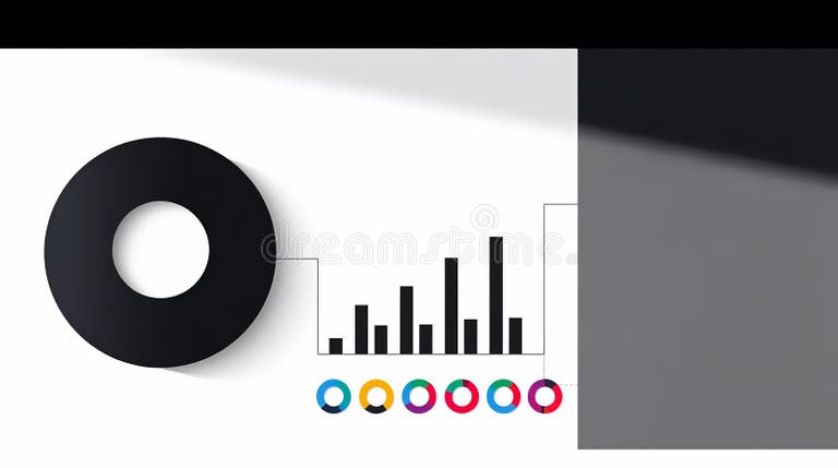 Minimalist Business Analytics Dashboard with Donut Chart and Bar Graph ...