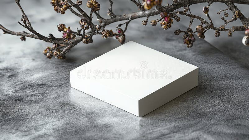 Minimalist Business Card Design Displayed on Smooth Surface Modern ...