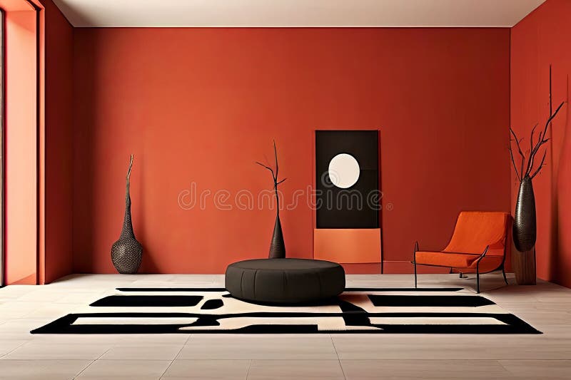 Minimalist Carpets Solid Colors or Geometric Patterns that Comp Stock ...