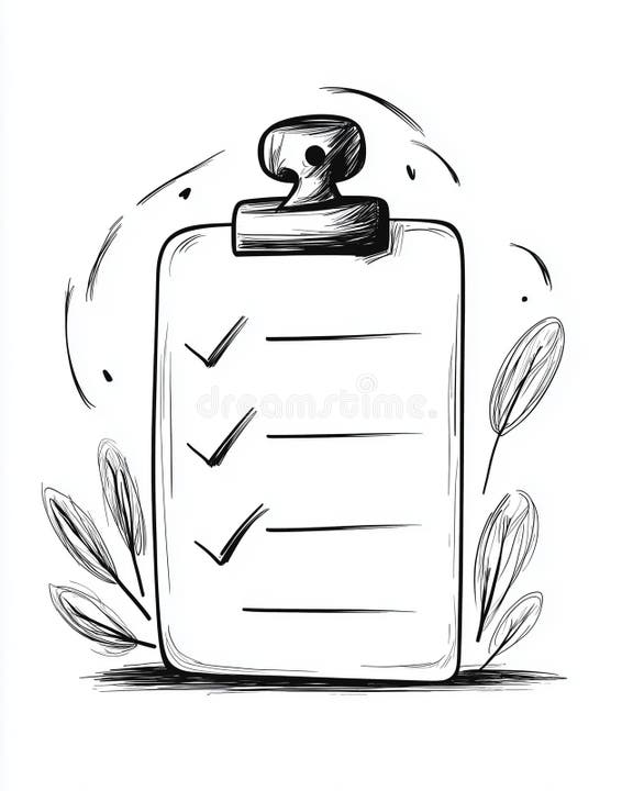 Minimalist Checklist Design for Efficient Task Management Stock ...