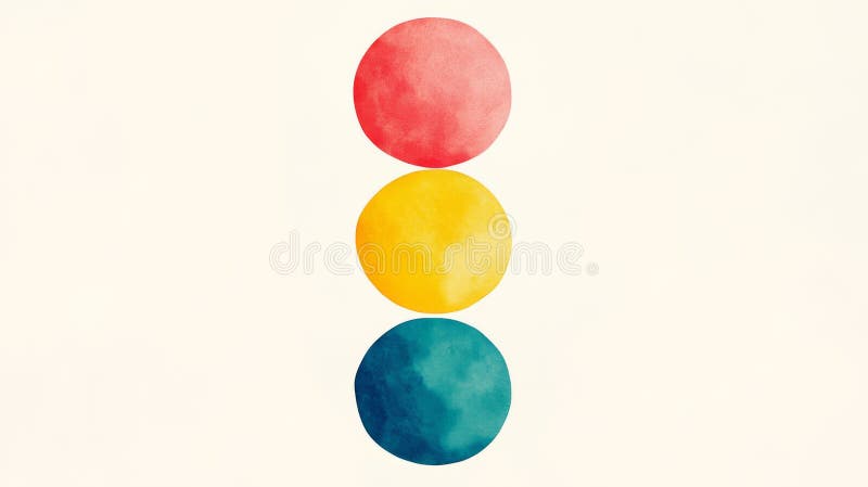 Minimalist Circles - Abstract Design Stock Illustration - Illustration ...