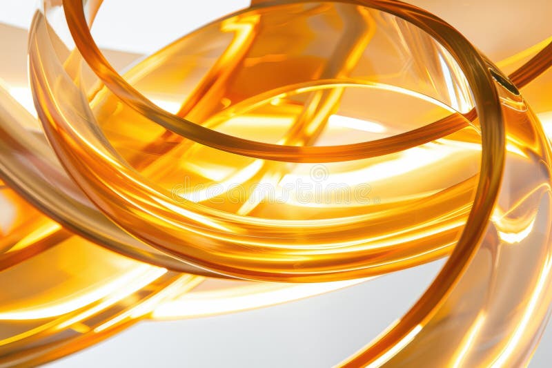 Modern Ring Lamp on a Clean White Background for Home Lighting Design ...