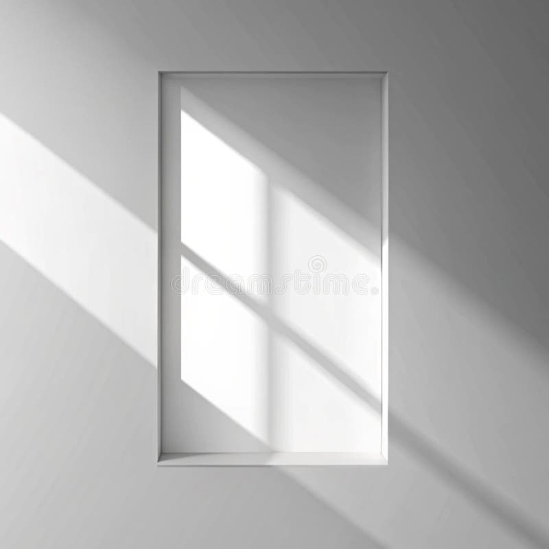 Minimalist Clean Shadow Overlay Design Stock Illustration ...