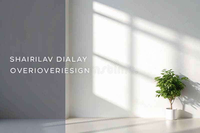 Minimalist Clean Shadow Overlay Design Stock Illustration ...