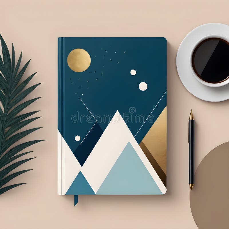 Minimalist Clipart Journal for Creative Projects Stock Illustration ...