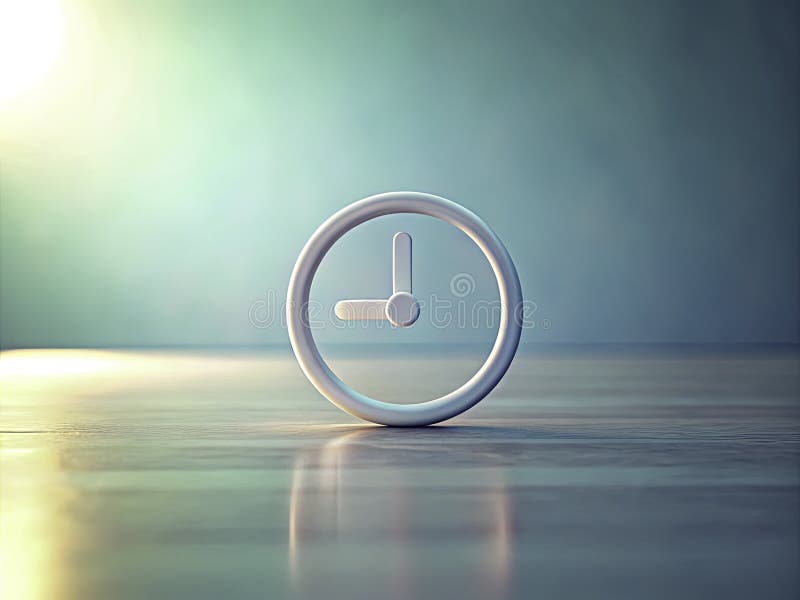 Minimalist Clock Image Extra Time for Productivity Time Management and ...