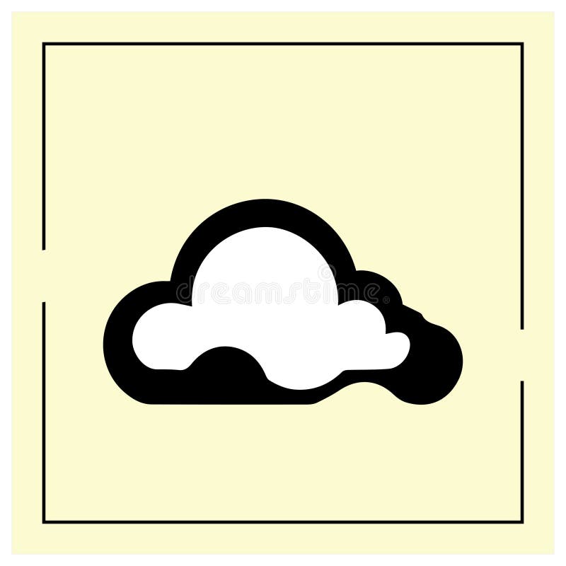 Minimalist Cloud Vector Designs, Sign and Symbol Stock Illustration - Illustration of vector ...