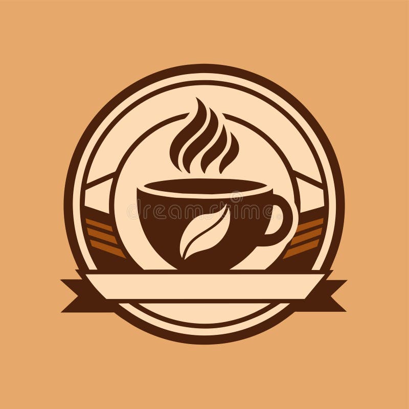 Minimalist Coffee Shop Logo Featuring a Steaming Cup, Create a ...