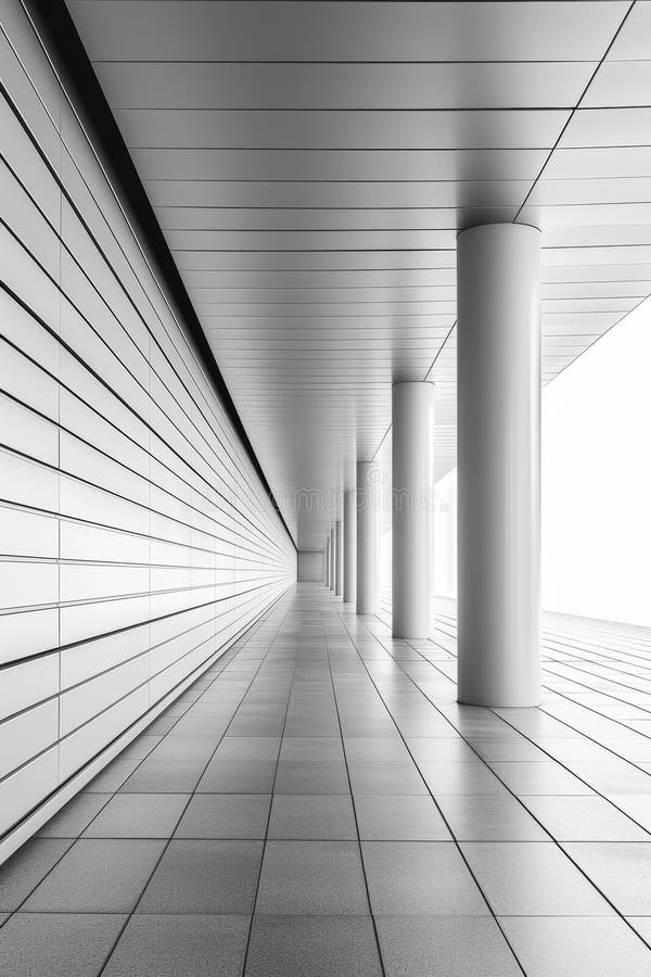 A Minimalist Composition of Intersecting, Evenly Spaced Horizontal and ...