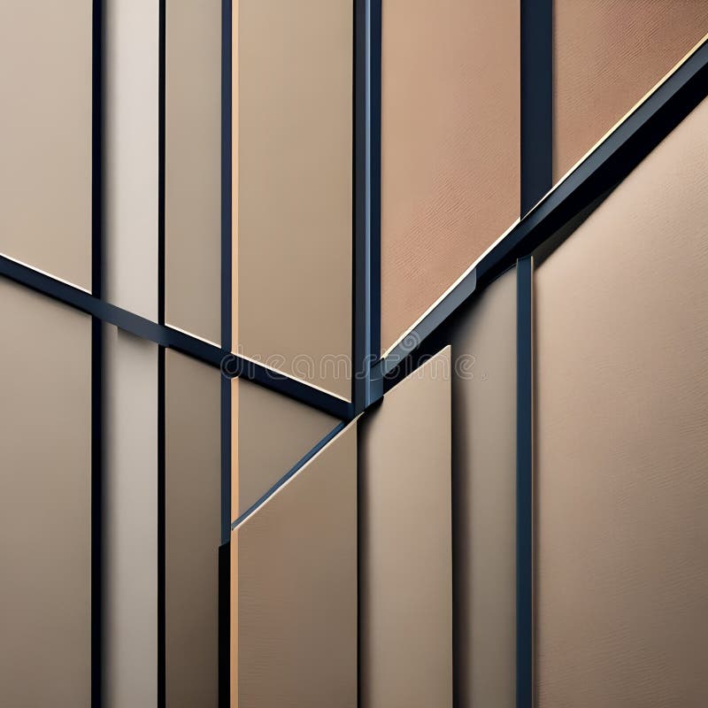 A Minimalist Composition of Intersecting Planes and Negative Space with ...