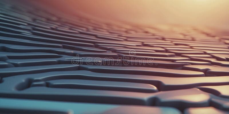 Minimalist Composition of Parallel Lines and Shapes Creating Optical ...