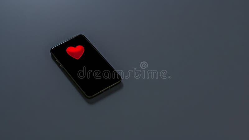Digital Love Concept stock photo. Image of online, heart - 312359954