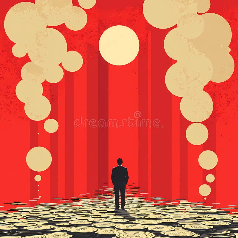 Visualization of Economic Problem Our Time Stock Illustration ...