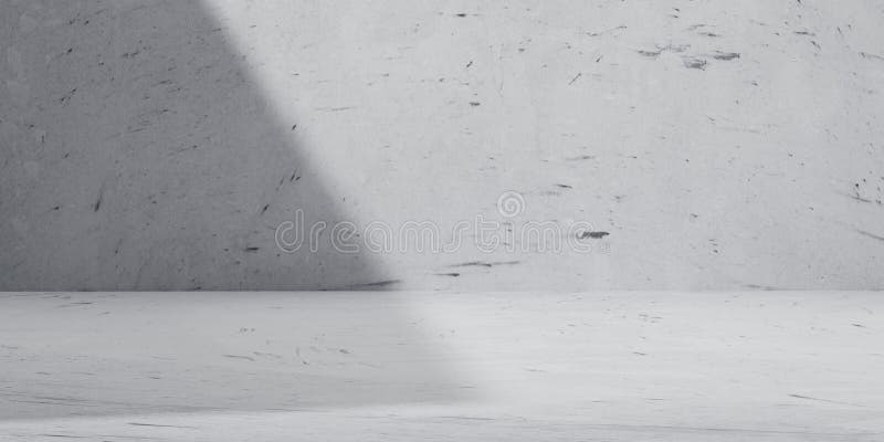 Minimalist Concrete Interior Background with Strong Light and Shadow ...