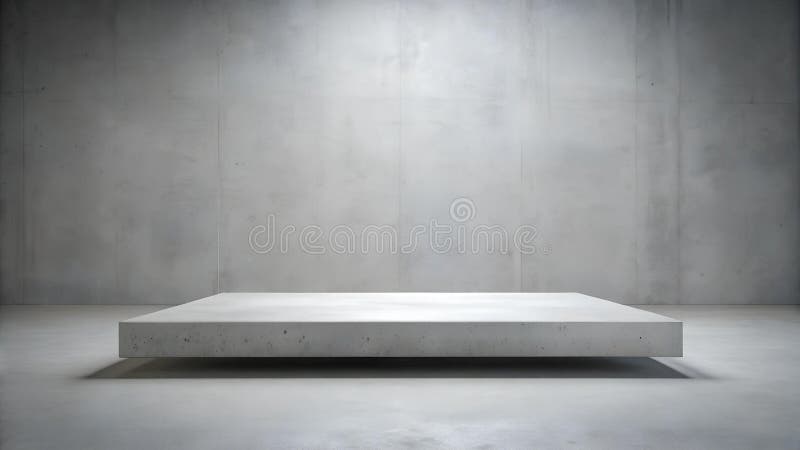 Minimalist Concrete Platform Mockup a Clean and Modern Design ...