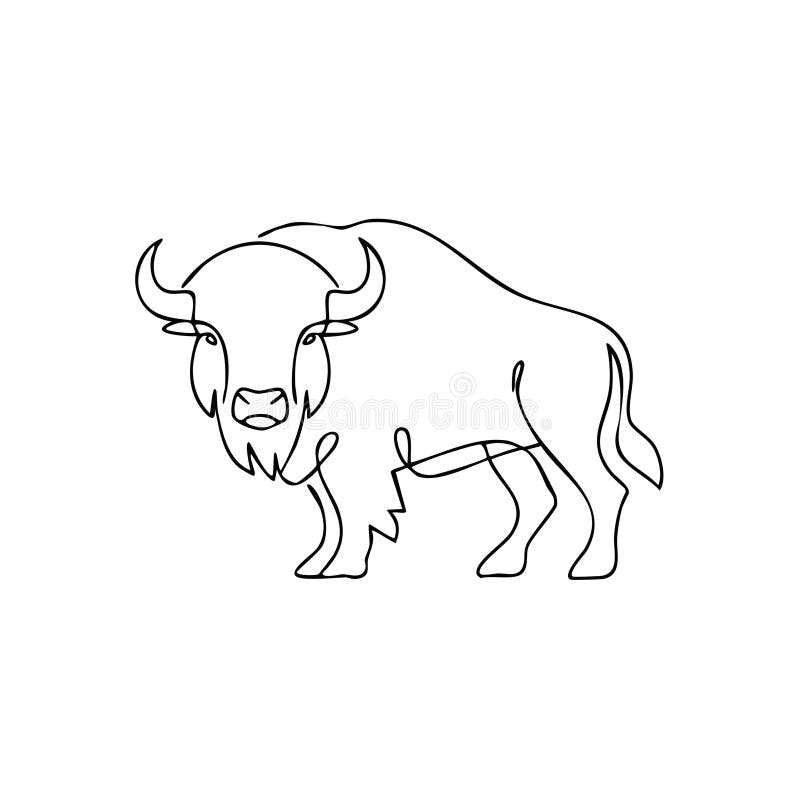 Drawing Bison Stock Illustrations – 8,750 Drawing Bison Stock ...