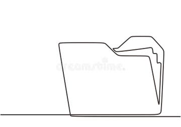 File Folder Sketch Stock Illustrations – 1,500 File Folder Sketch Stock ...