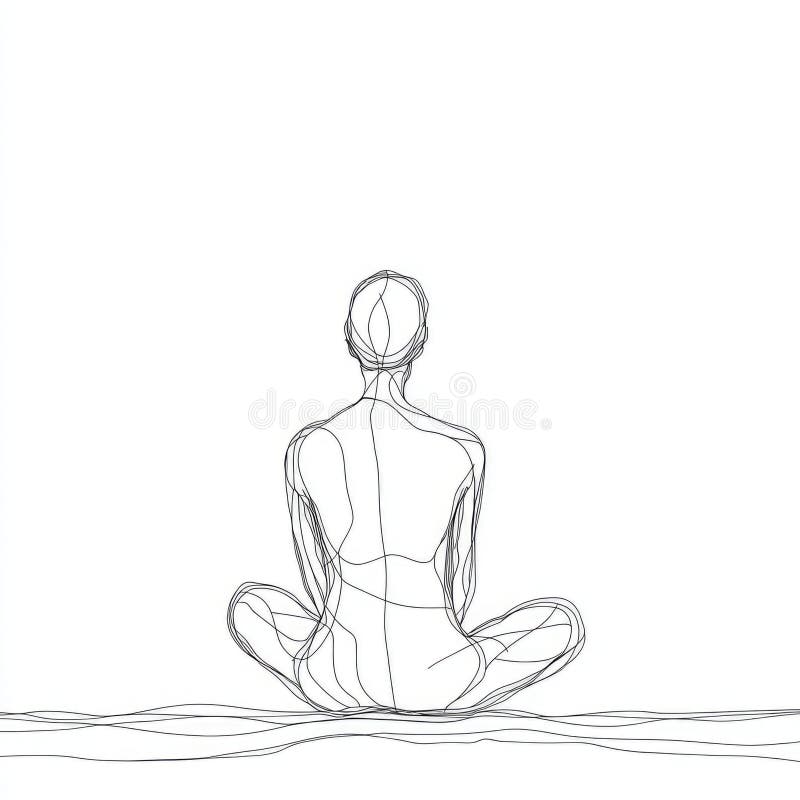 Sketch Drawing Meditation Drawing And Mindfulness: Morning Meditation