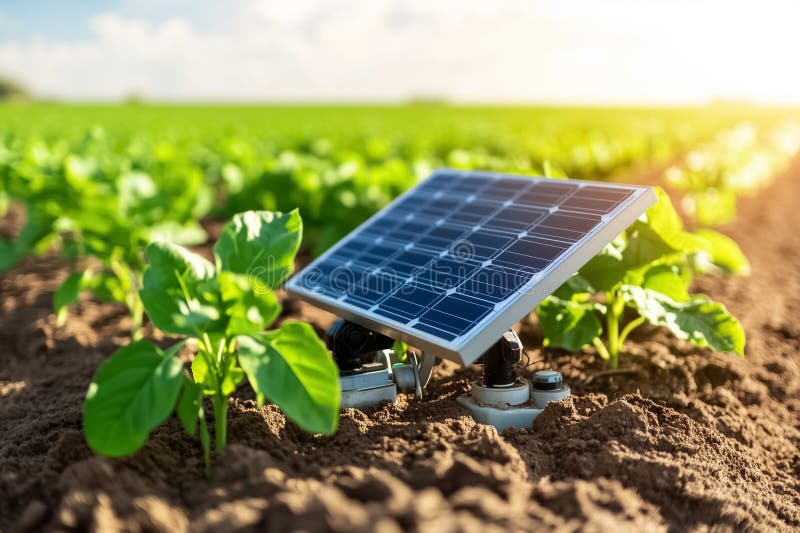 A Minimalist Control Panel for Irrigation Systems Utilizes Solar Energy ...