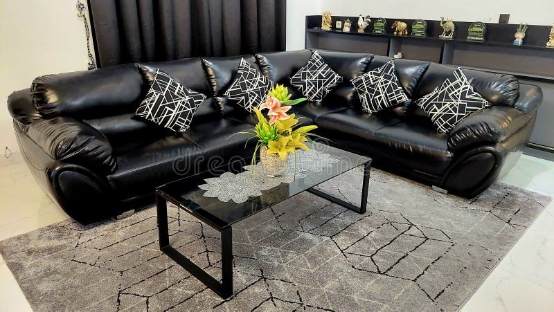 Minimalist couch stock image. Image of interior, chair - 263909499