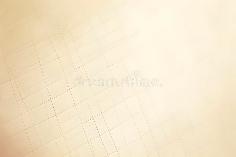 Minimalist Cream Background with Grid Pattern Stock Illustration ...