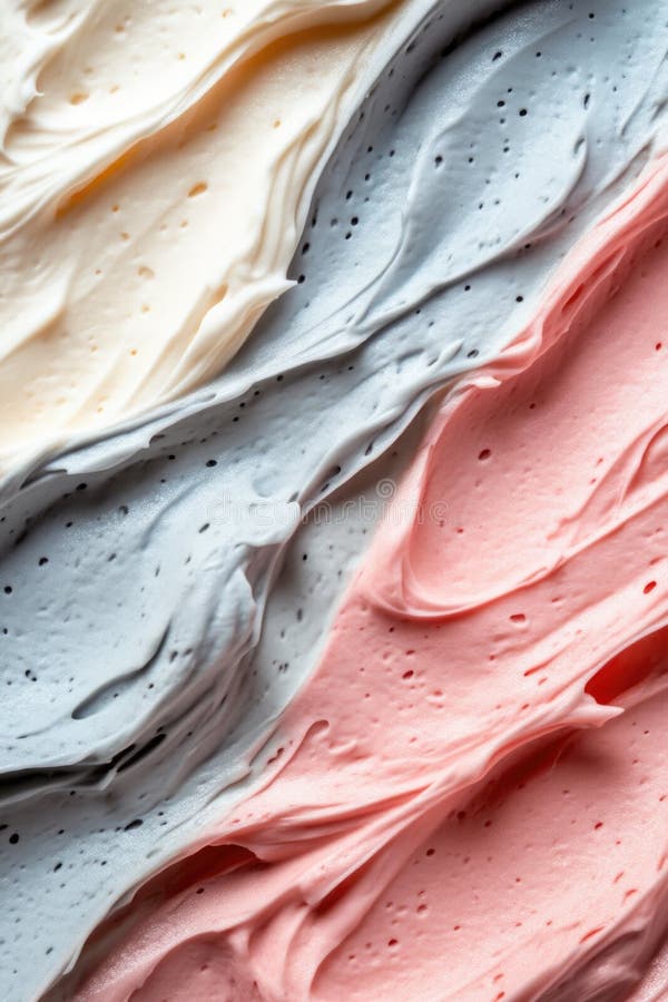 Minimalist Cream Textures: Flat Lay Close-Ups in Soft Lighting. Stock ...