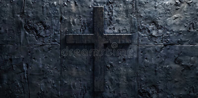 Minimalist Cross Background. High Detailed Plain Background with a ...