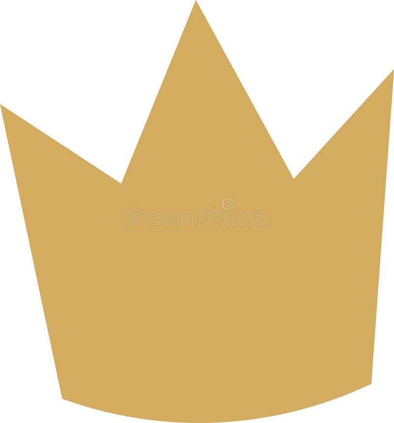 Minimalist Crown Silhouette Stock Illustration - Illustration of simple ...