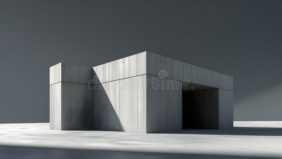 Cubic Concrete Structure Stock Illustrations – 589 Cubic Concrete ...