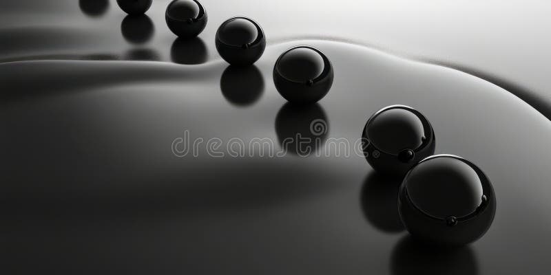 A Minimalist 3D Background Displaying a Series of Perfectly Aligned ...