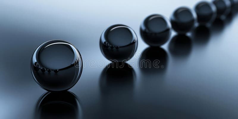 A Minimalist 3D Background Displaying a Series of Perfectly Aligned ...