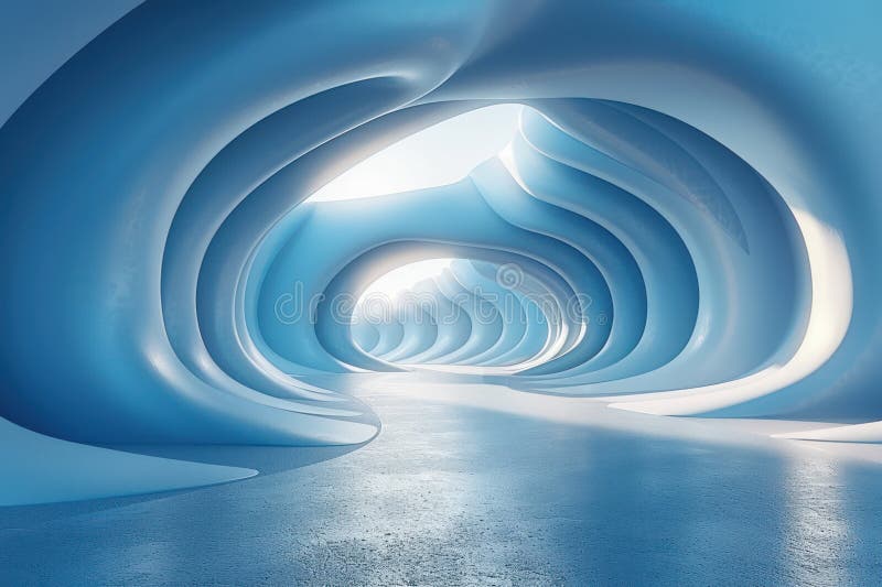 Minimalist 3D Motion Background Loop Stock Illustration - Illustration ...