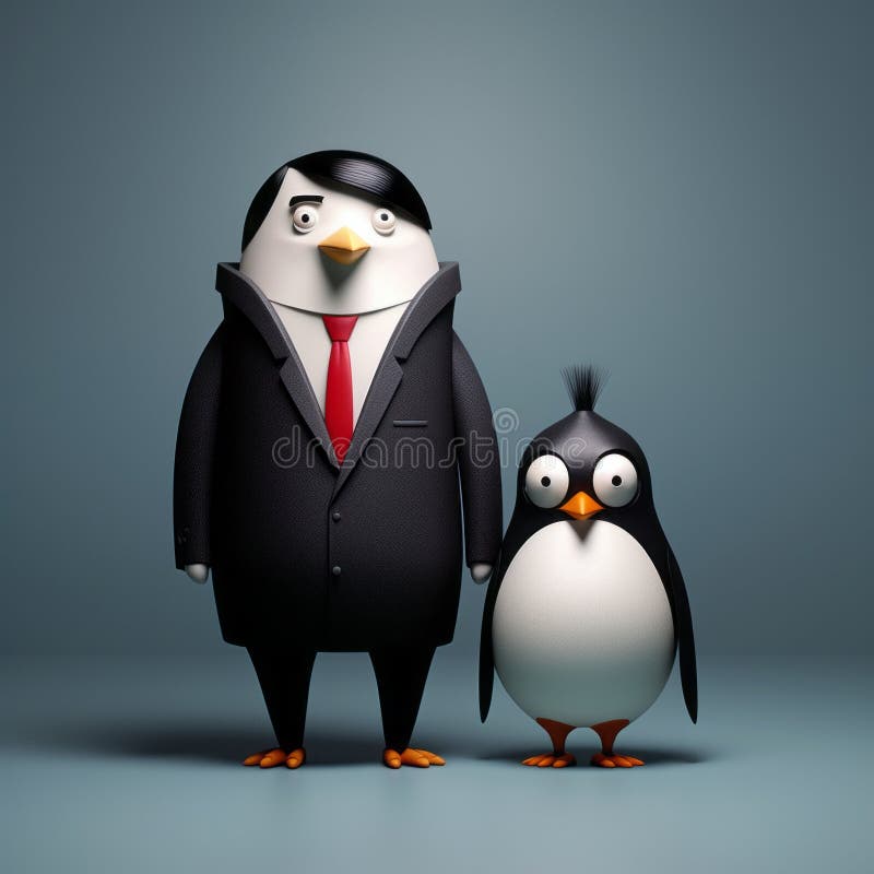 Penguin Figures Stock Illustrations – 106 Penguin Figures Stock ...