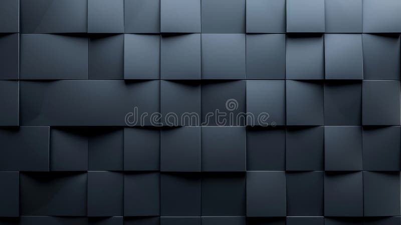 Minimalist 3d Rectangles Pattern with Overlapping Geometric Design for ...