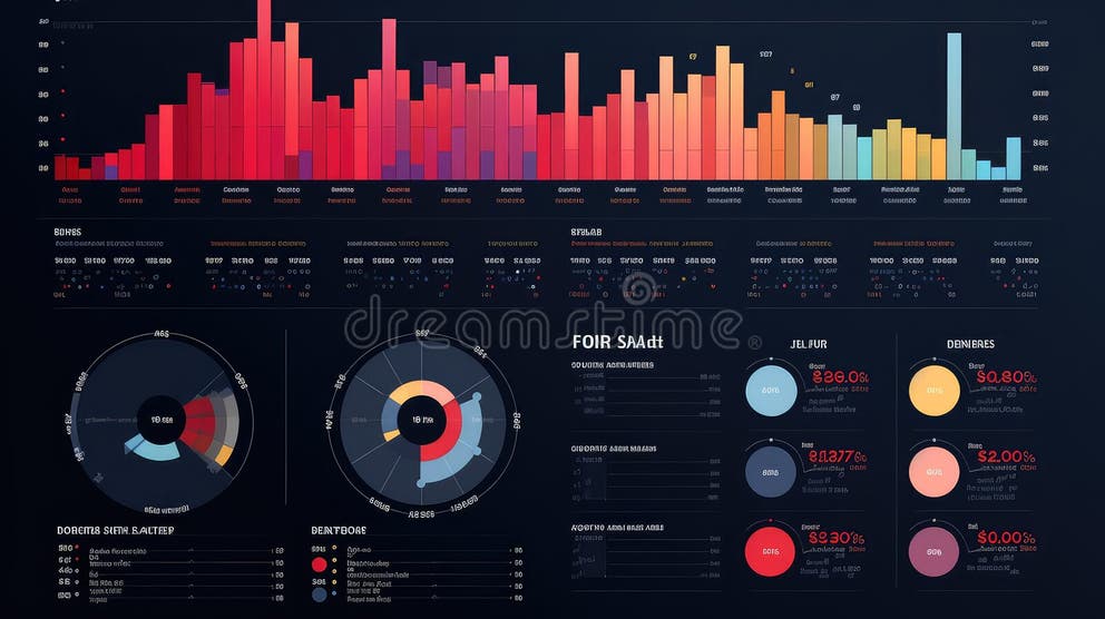 Minimalist Data Table Infographic Stock Illustration - Illustration of ...