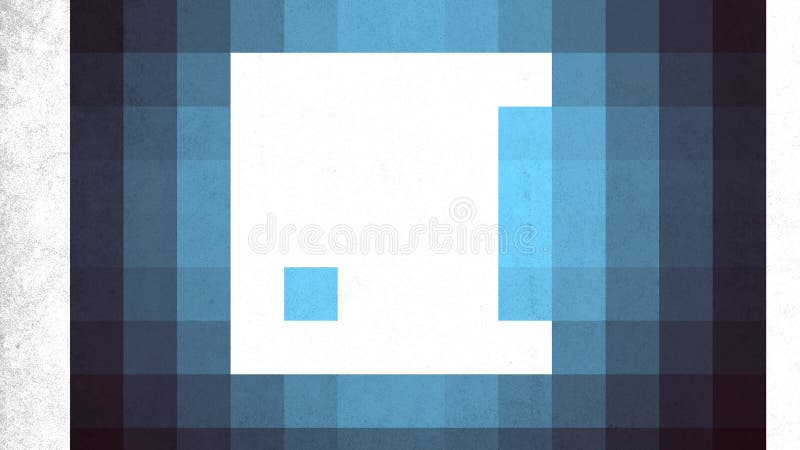 Minimalist Design Blue and White Checkerboard Stock Video - Video of ...