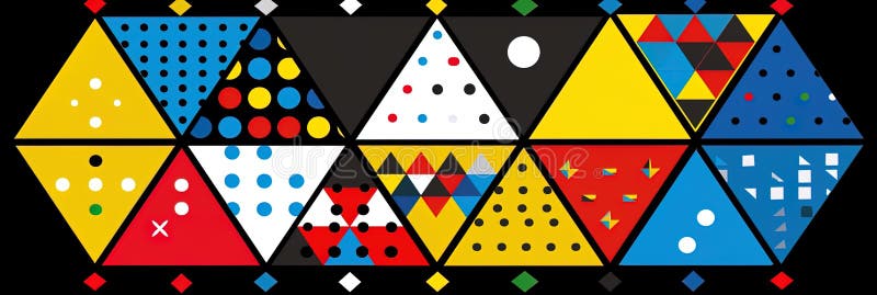 Minimalist Design with Bold Colors in 2D Format Stock Photo - Image of ...