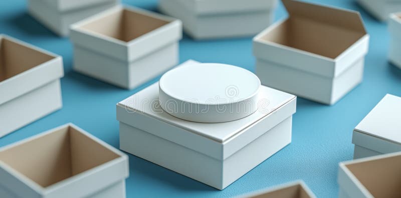 A Minimalist Design is Exemplified by a Series of Simple White Boxes ...