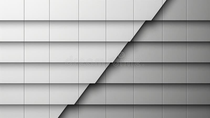A Minimalist Design Featuring a Geometric Pattern of Overlapping White ...