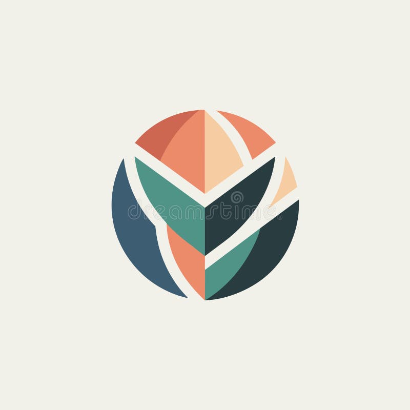 Minimalist Design Featuring Muted Colors and Abstract Geometric Shapes ...