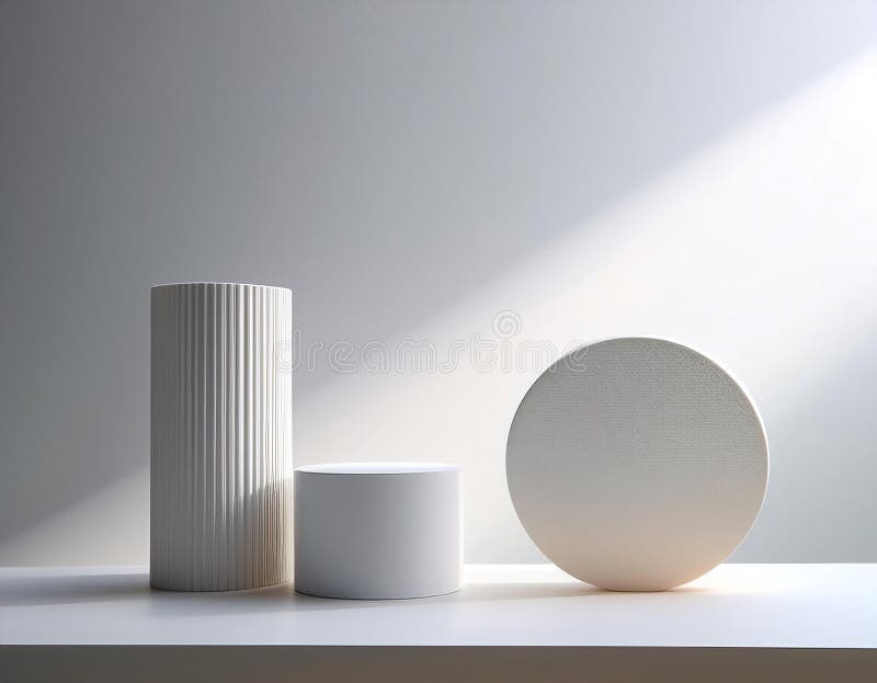 Minimalist Design Featuring Simple Shapes and Clean Lines, Representing ...