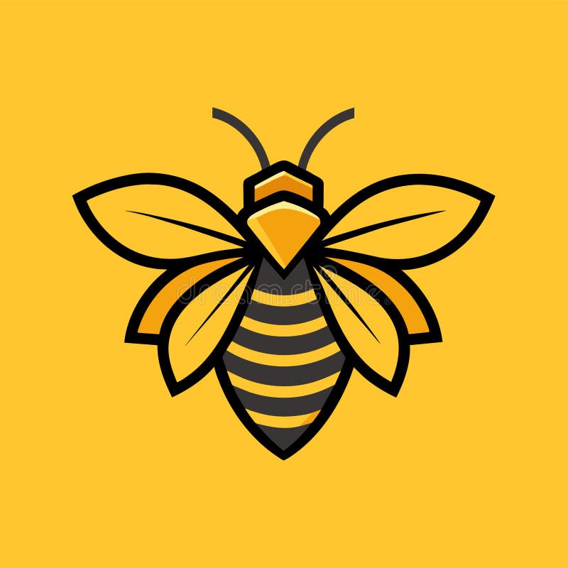 Stylized Bee Stock Illustrations – 1,621 Stylized Bee Stock ...