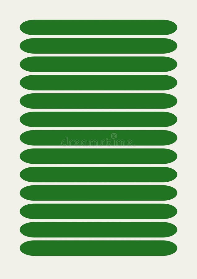 Seamless Horizontal Green Bars Abstract Geometric Pattern Background ...