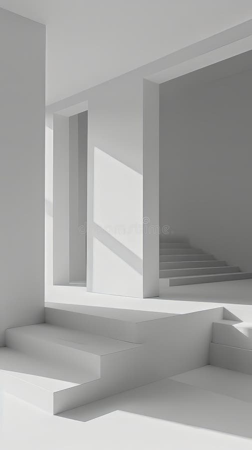 Minimalist Design with Focus on Essential Elements Stock Illustration ...