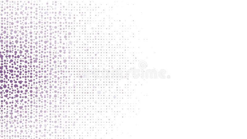 A Minimalist Design with a Gradient of Purple Dots Transitioning from ...