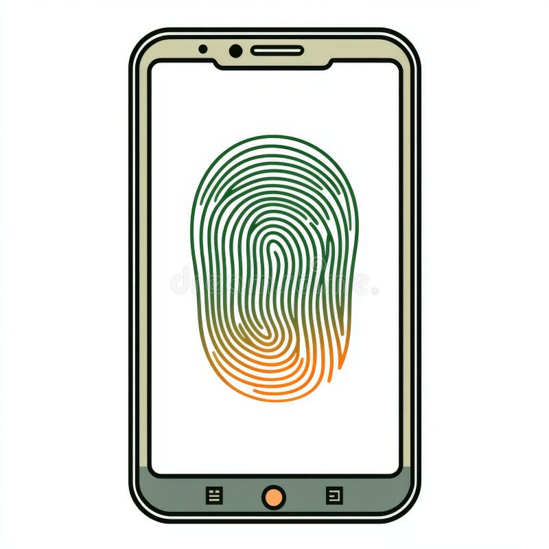 The Minimalist Design of a Smartphone Includes Mobile Fingerprint ...