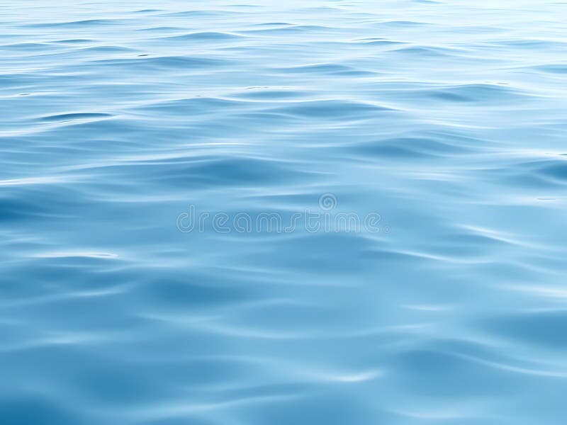 A Minimalist Design of a Smooth Water Surface, with Waves Patterns, and ...