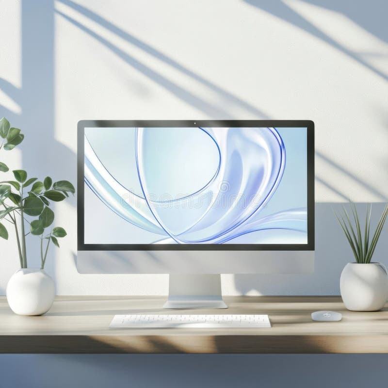 Minimalist Desktop Stock Illustrations – 19,041 Minimalist Desktop ...